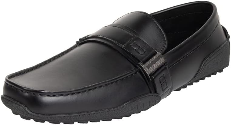 Kenneth Cole Men's Unlisted Wister Belt Driver Loafer Casual Shoes ...