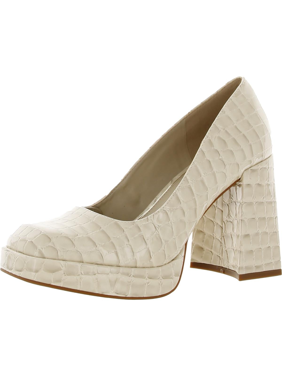 Kenneth Cole New York Womens BRI PUMP Slip On Block Heel Pumps ...