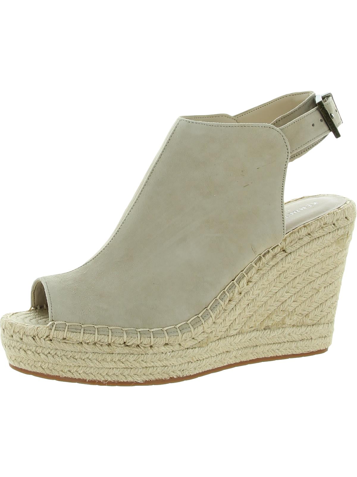 Kenneth Cole New York Womens Olivia Buckle Espadrille Wedge Sandals ...