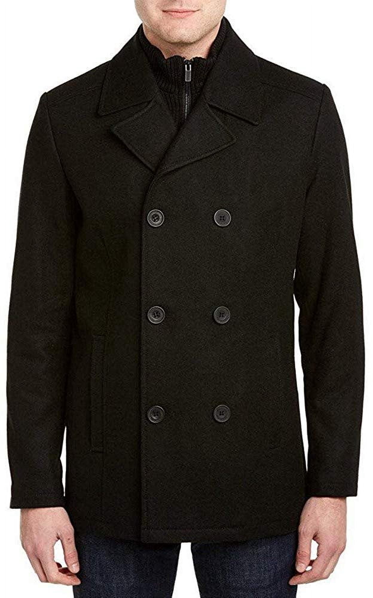 Kenneth Cole New York Wool Peacoat Black 2XL - Walmart.com