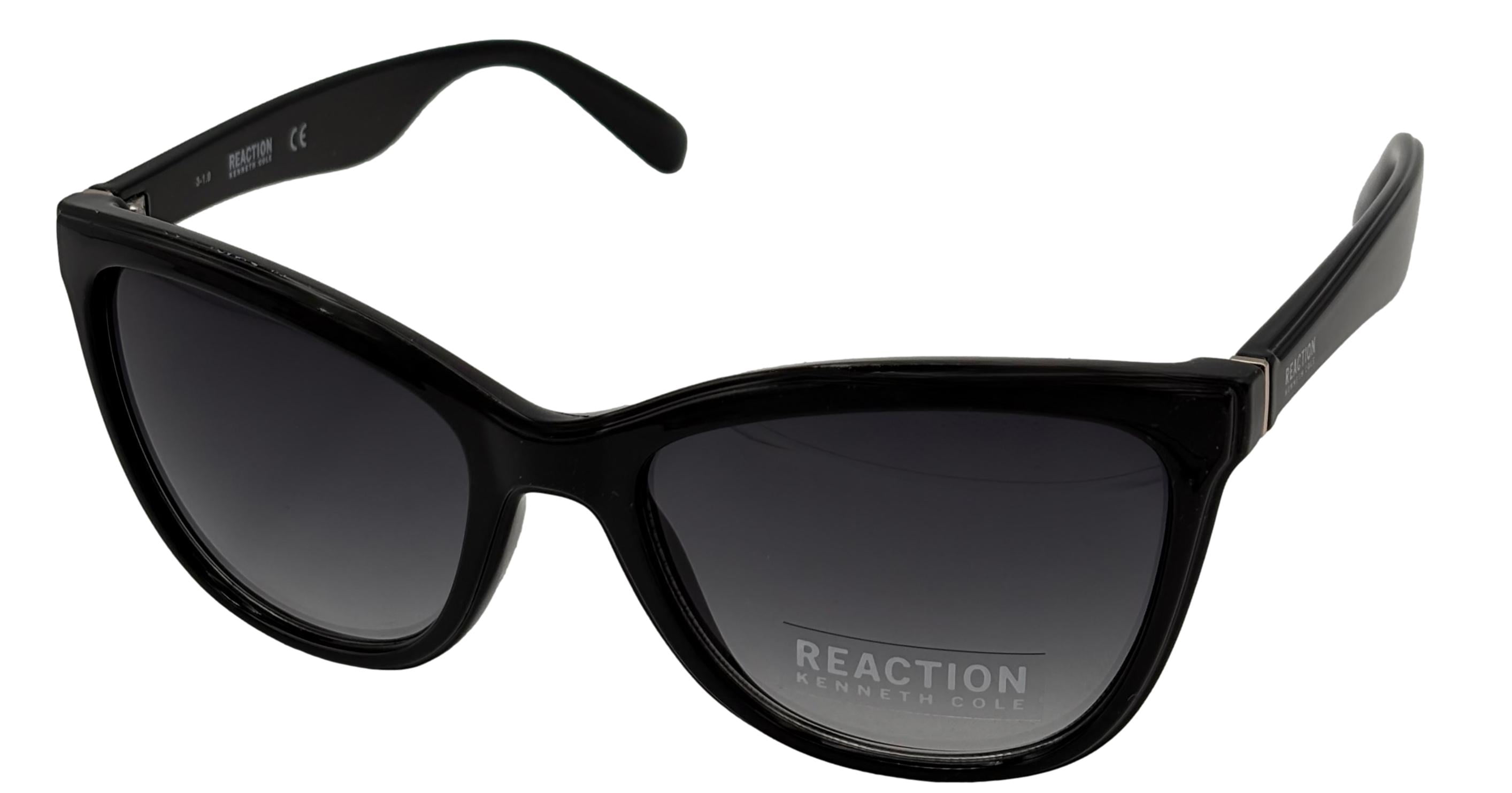Kenneth Cole Reaction Sunglass Black Plastic Sft Square, Gradient Lens ...
