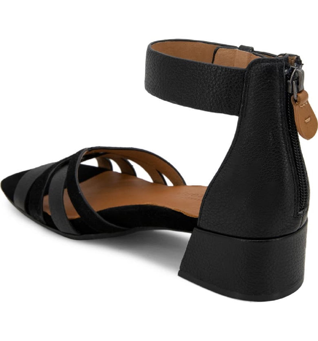 Kenneth Cole Women's Break My Park Ankle Strap Sandal Black Size 8 ...