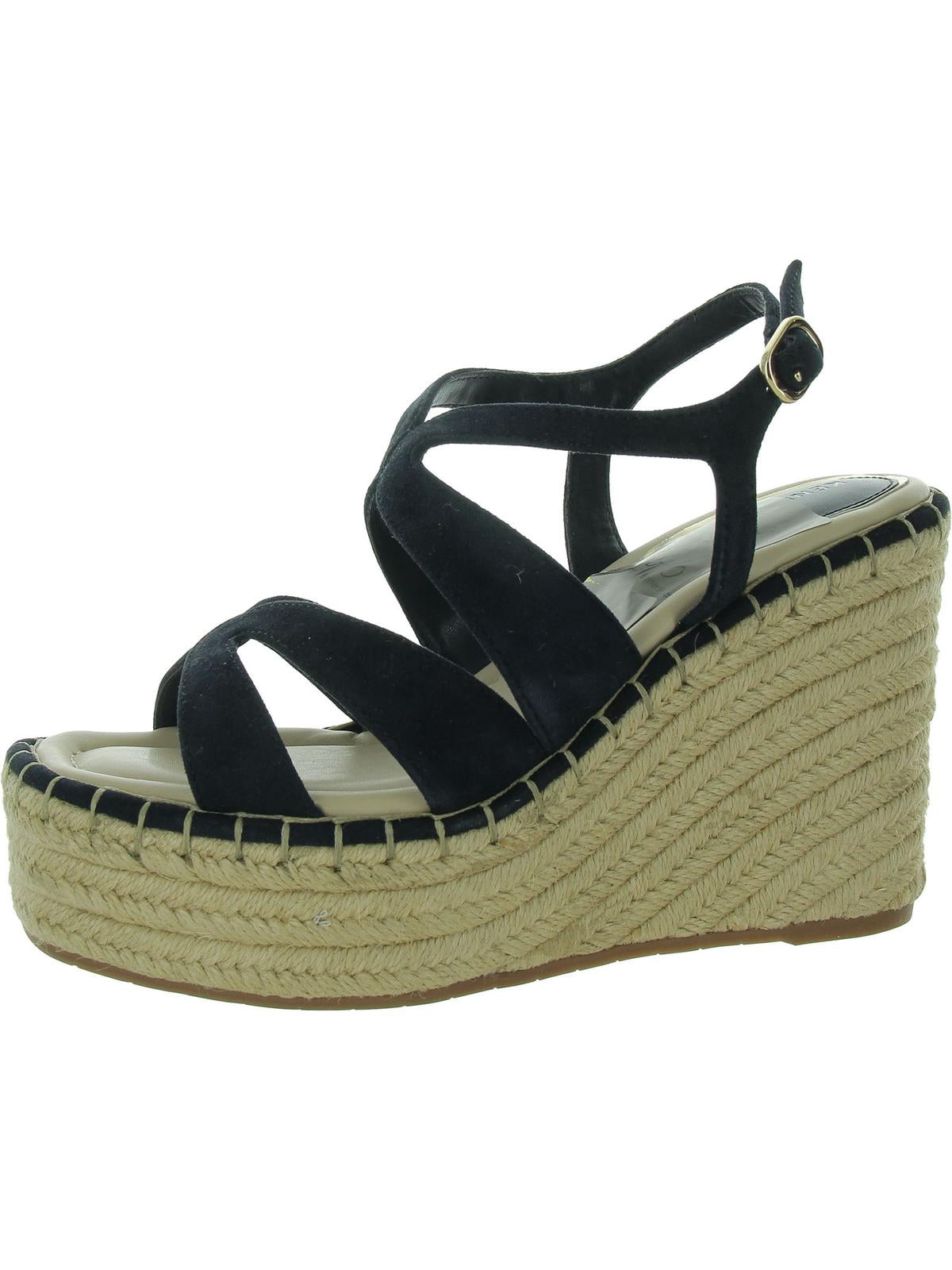 Kenneth Cole New York Womens Solace Faux Suede Open Toe Strappy Sandals ...