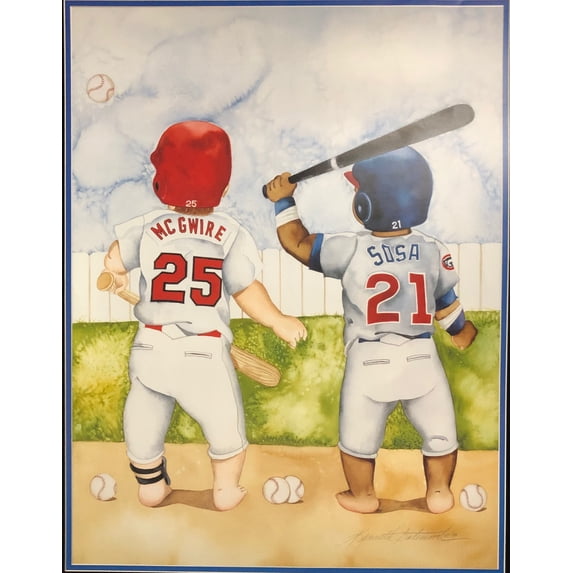 Kenneth Gatewood "Let's Make History" McGwire Sosa American Baseball ...
