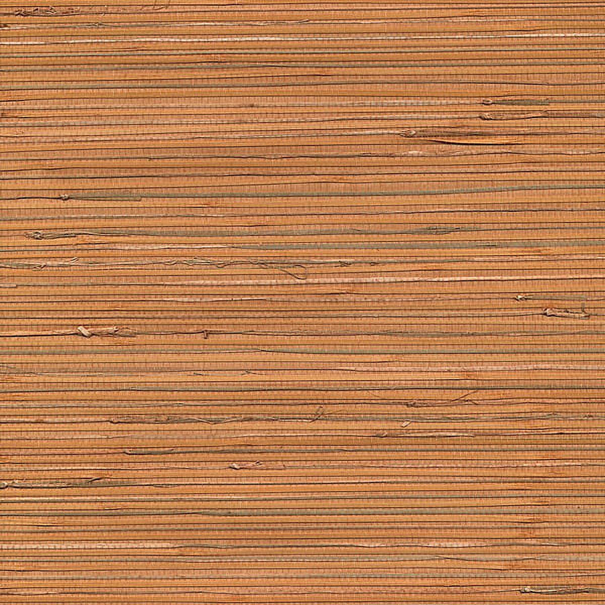 Kenneth James Hui Taupe Taupe Grasscloth Unpasted Grasscloth Wallpaper ...