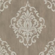 Kenneth James Marsella Lavender Textured Pinstripe Wallpaper - Walmart.com