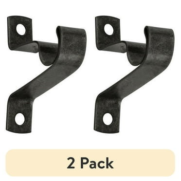 Mainstays 7/16 in. Diameter Petite Café Metal Curtain Rod Mounting ...