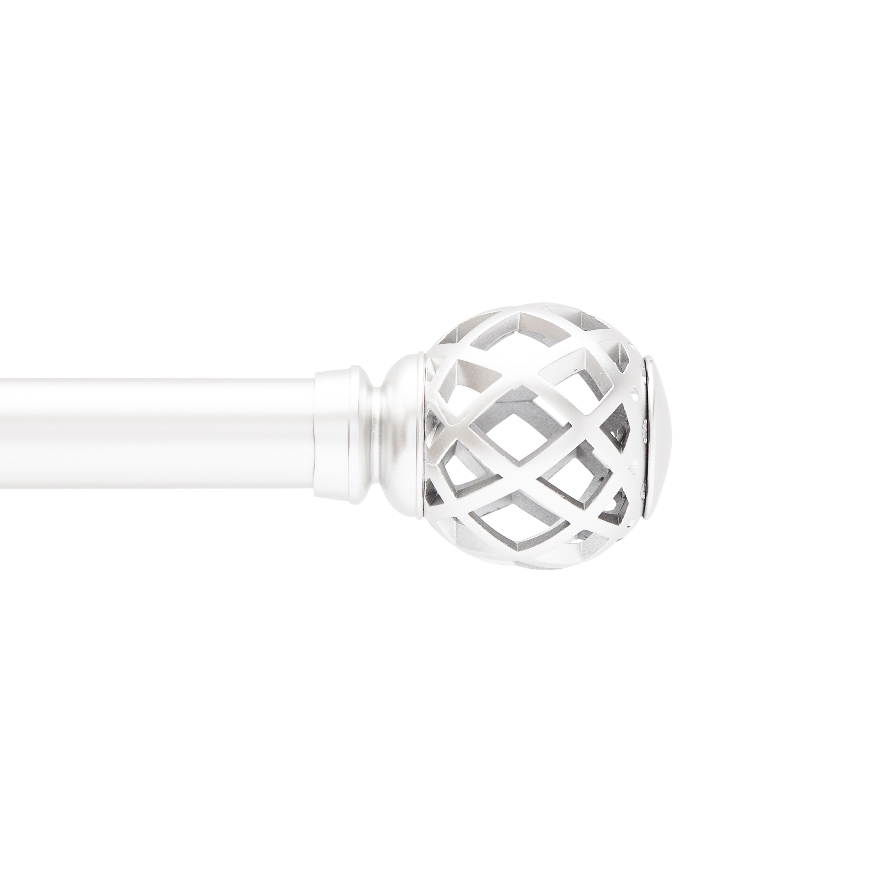 Kenney Arthur Premium Steel Decorative Window Curtain Rod, 36-66 ...