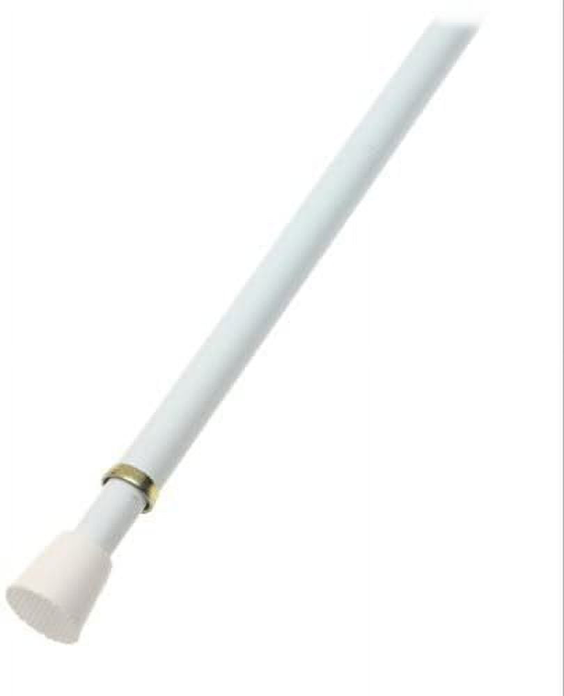 Kenney Enamel White Tension Rod 28 in. L x 48 in. L - Walmart.com