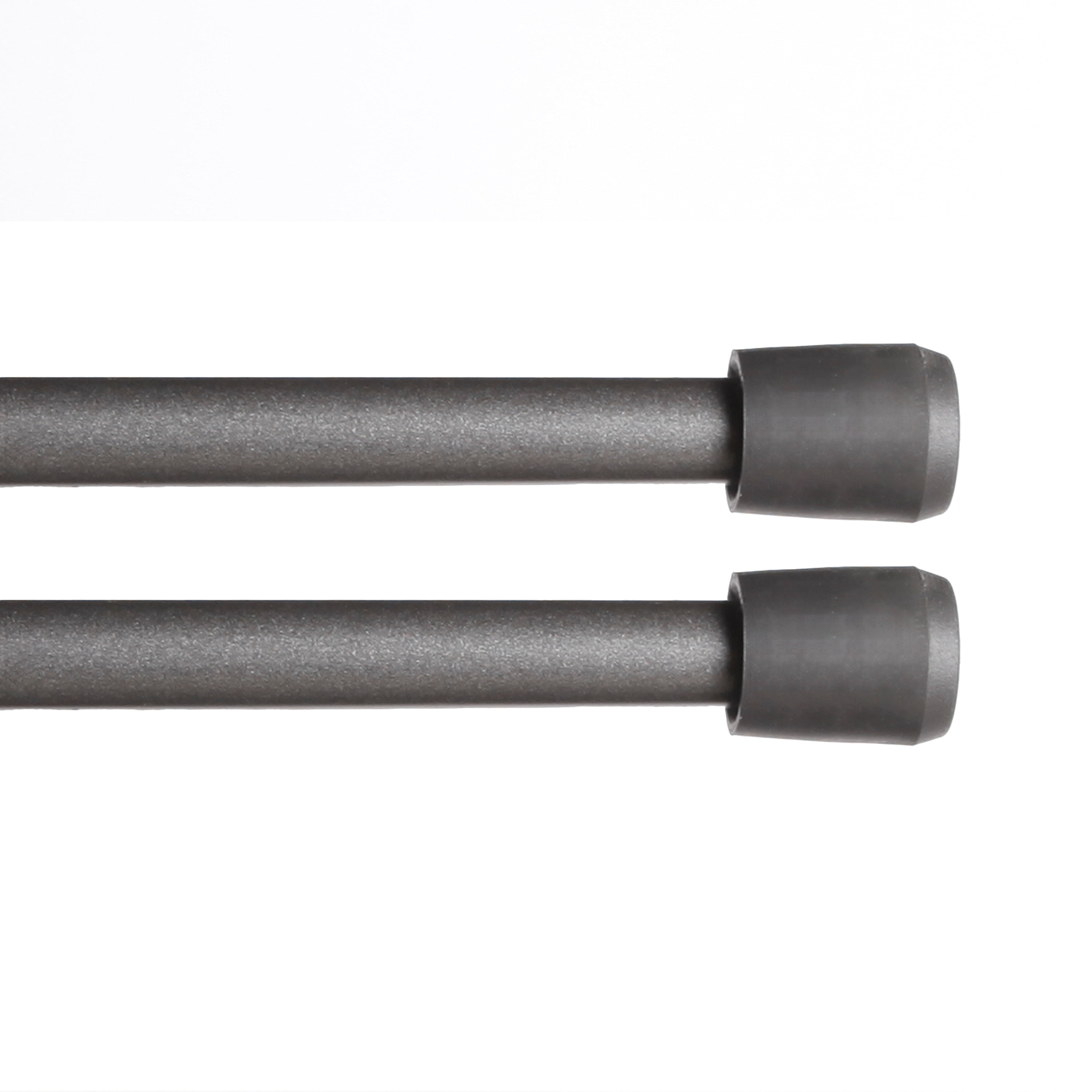 Kenney Fast Fit No Tools 7/16" Spring Tension Rod, 2-Pack 28-48 ...