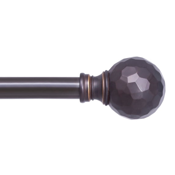 Free Shipping! Kenney Hailey Decorative Telescoping Curtain Rod 90-130 ...