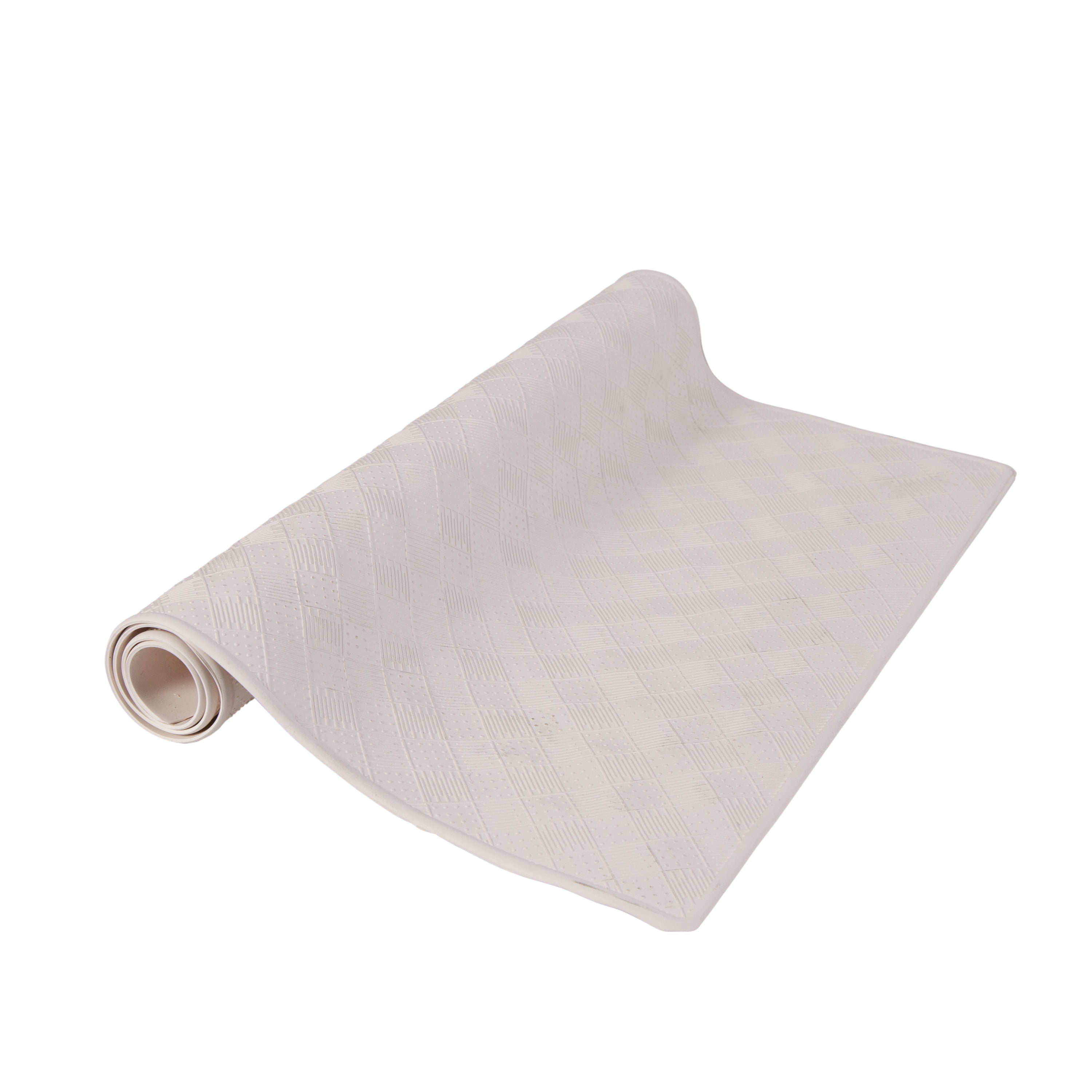 Kenney® Inside the Shower Textured Rubber Bath Mat with Suction Cups ...