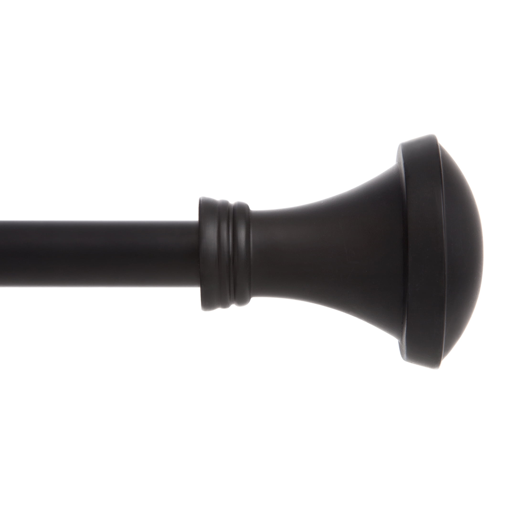 Kenney Irvington Standard Steel Decorative Window Curtain Rod, 66-120 ...
