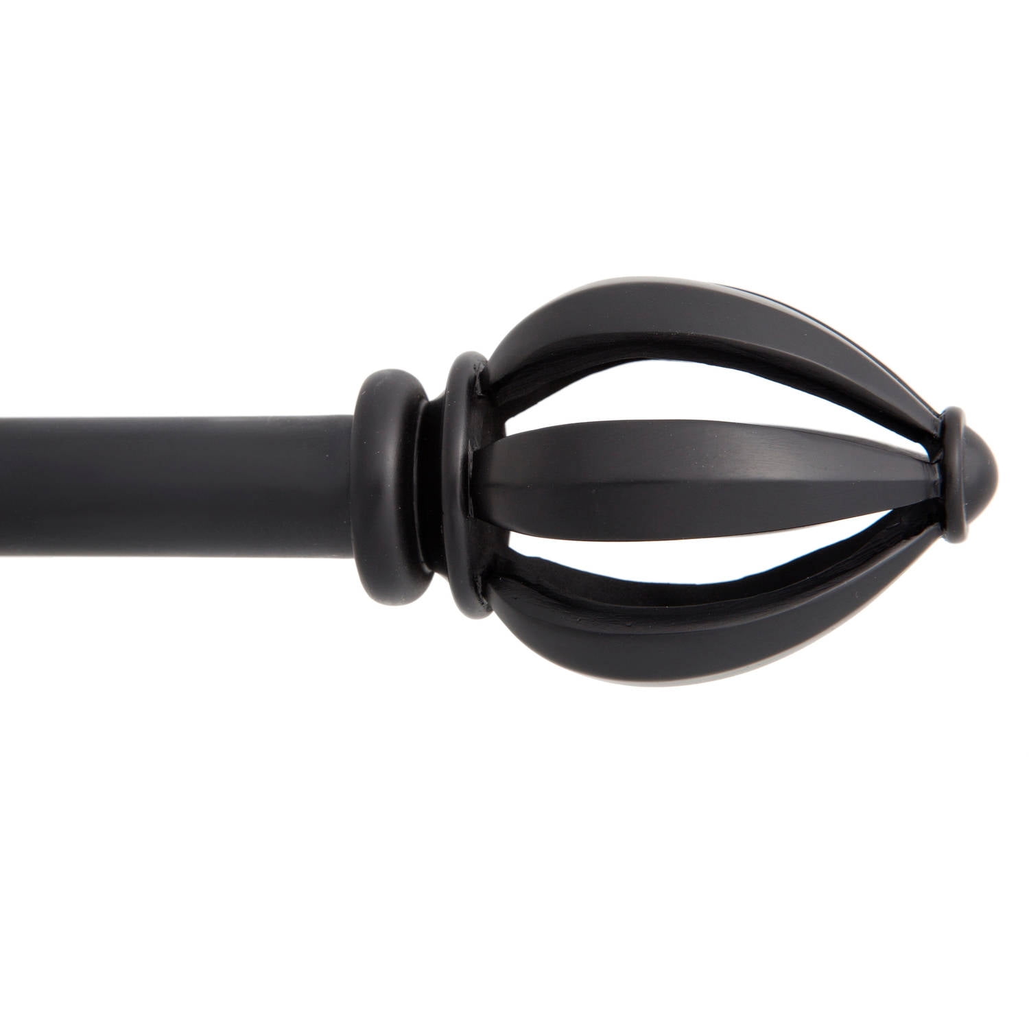 Kenney Lucas 3/4" Standard Decorative Window Curtain Rod, 66-120 ...