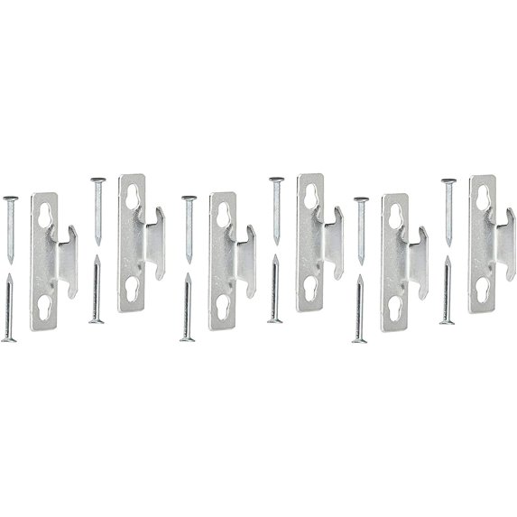 Kenney Mfg Kenney KN851 Single Curtain Rod Bracket, 1 hree Pck ...