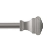 Kenney® Finn 5/8" Fast Fit? Easy Install Decorative Window Curtain Rod ...