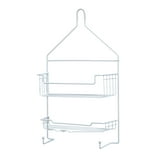 Kenney® Rust-Resistant 2-Tier Hanging Shower Caddy with Suction Cups ...