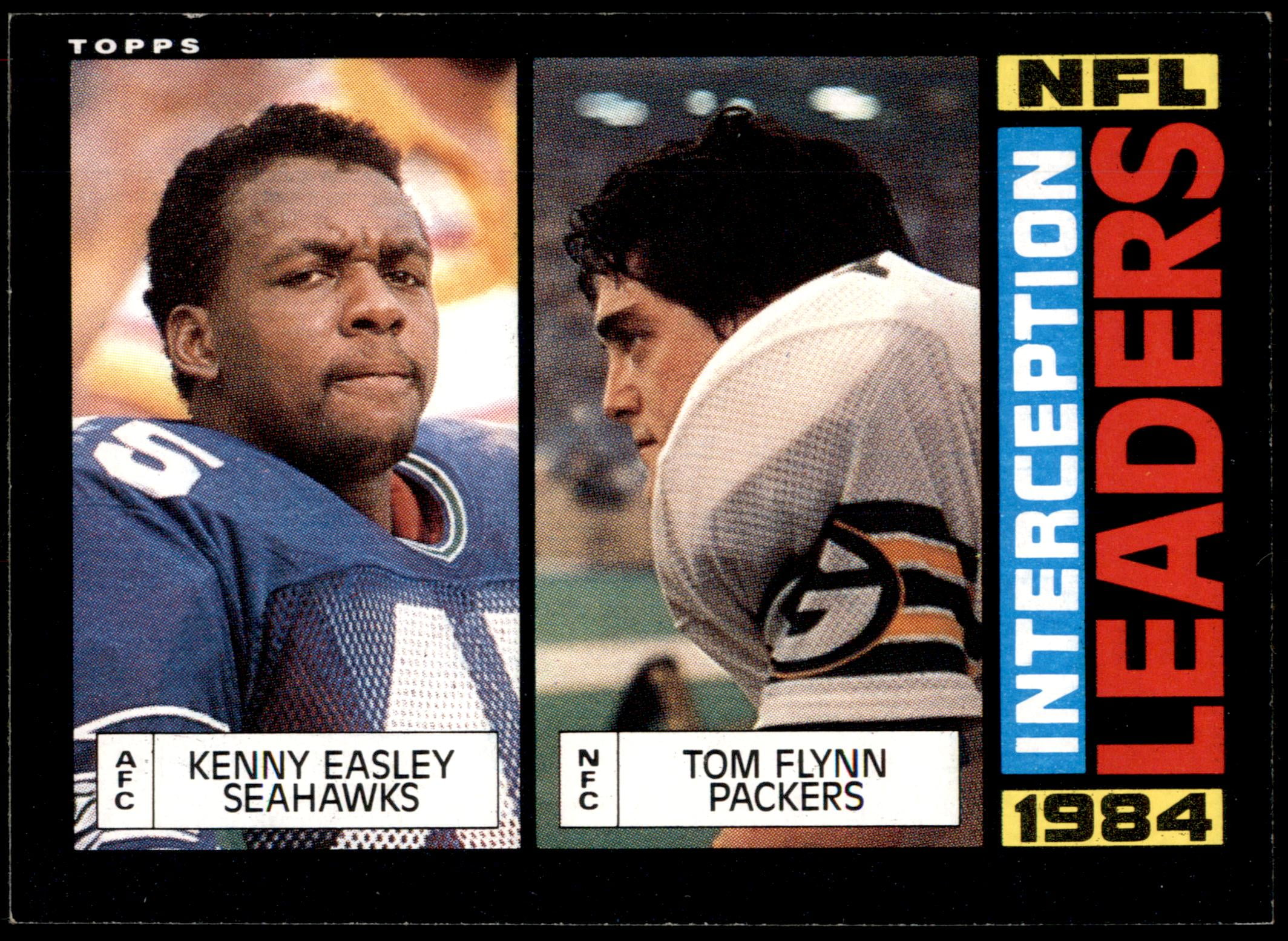 Kenny Easley / Tom Flynn #196 1985 Topps - Walmart.com