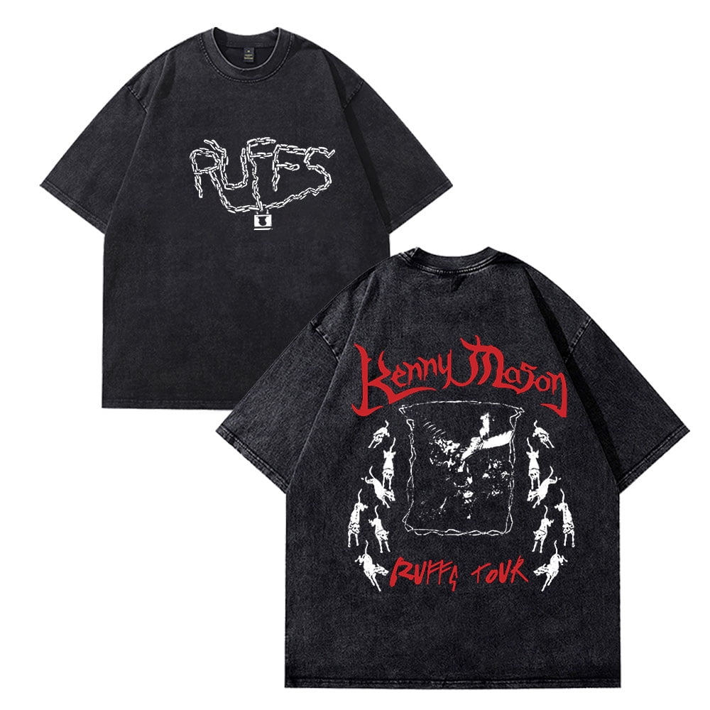 Kenny Mason Merch Ruffs Tour T-shirts Women Men Cotton Wash Clothes ...