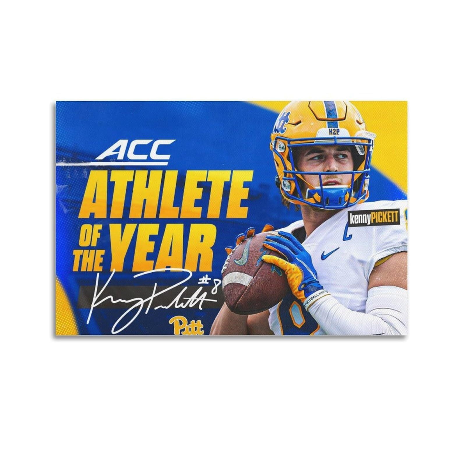 Kenny Pickett Footbal Poster Poster Album Cover Posters for Bedroom ...