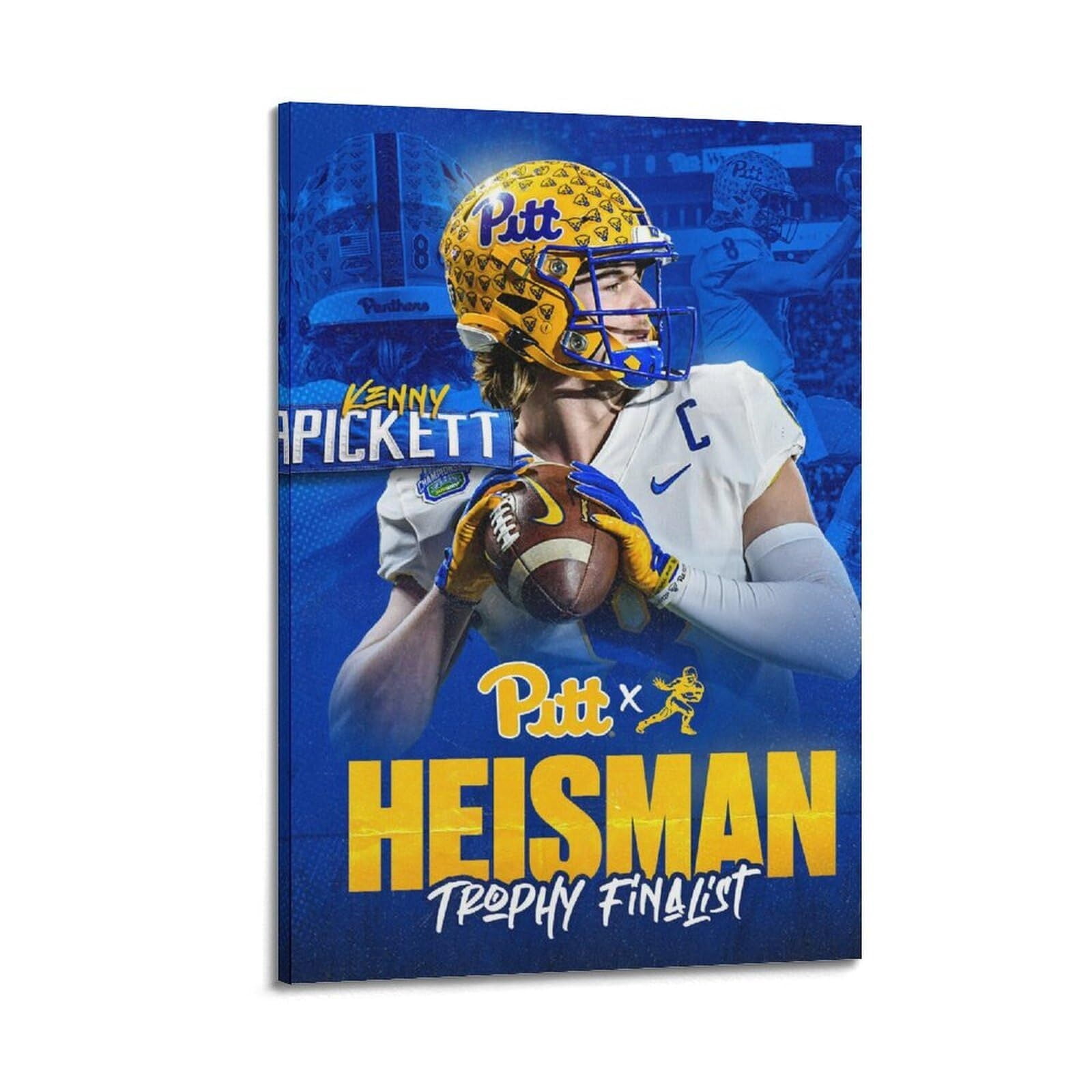 Kenny Pickett Poster American Football Canvas Print Art Poster Album ...