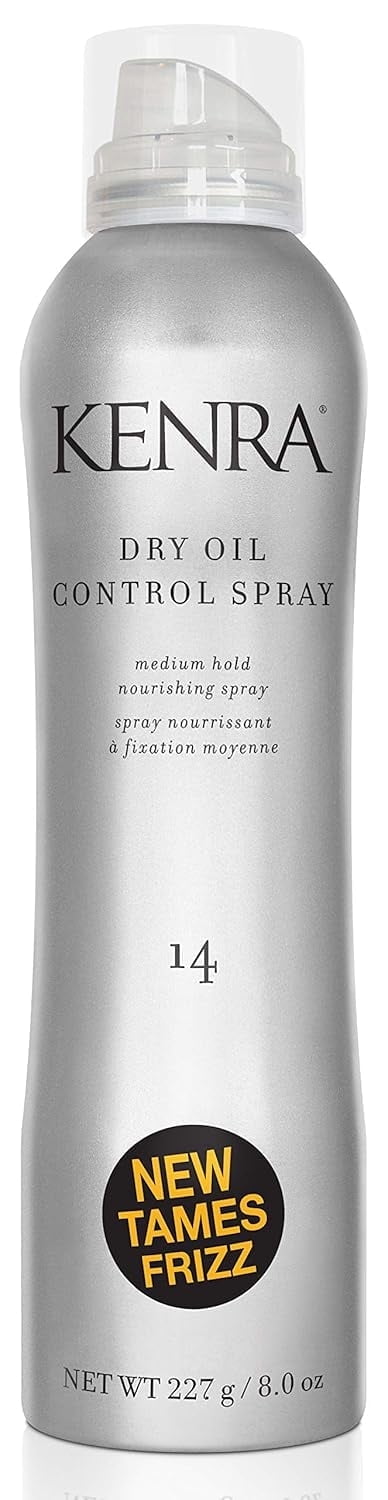 Kenra Dry Oil Control Spray 14 - 8 oz, Tames Frizz and Flyaways, Medium ...