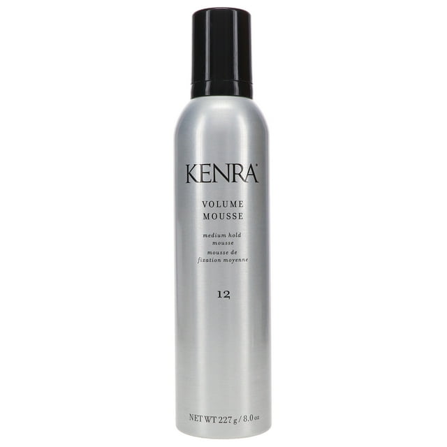 Kenra Medium Hold Volume Mousse #12 8oz - Lightweight, Alcohol-free, Thermal Protection ...