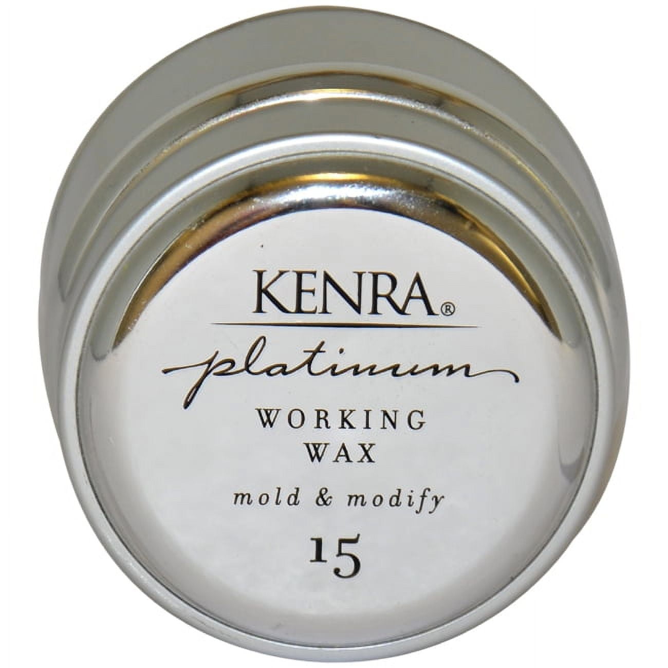 Kenra Platinum Styling Cream, Working Wax 15, Mold & Modify, Size: 1.4 ...
