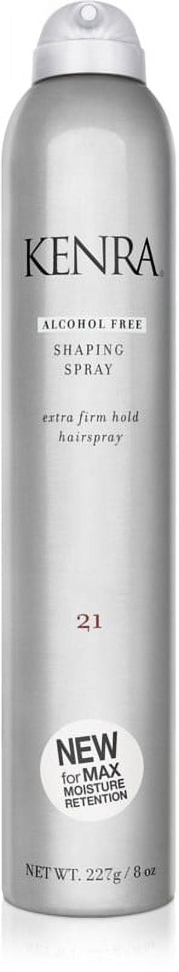 Kenra Alcohol-Free Shaping Spray 21, 8 oz - Extra Firm Hold, Working ...