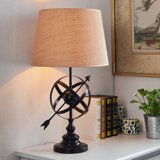 Kenroy Home Armillary Golden Flecked Bronze Table Lamp - Walmart.com