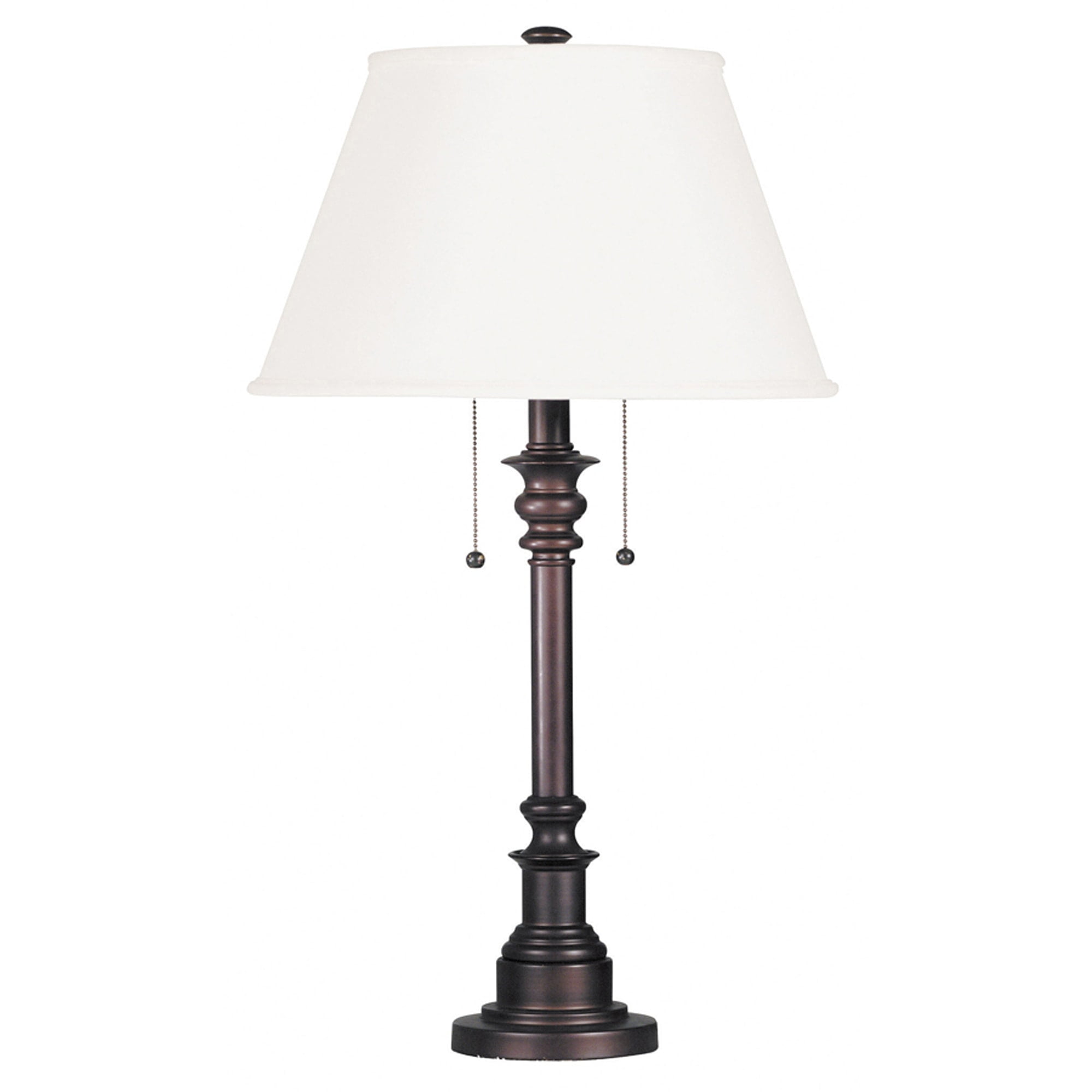 Kenroy Home Spyglass 30.5'' Table Lamp with Off-White Fabric Empire ...