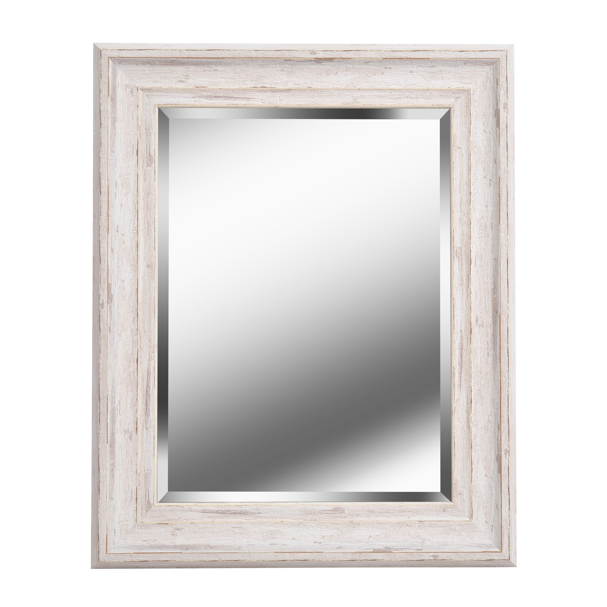 Kenroy Home Warren Mirror, 31-3/16"H x 25-3/16"W x 1-1/16"D, Distressed ...
