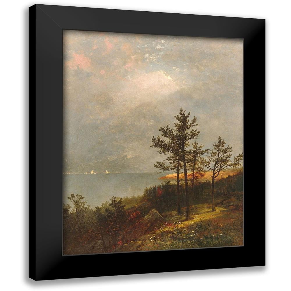 Kensett, John Frederick 12x14 Black Modern Framed Museum Art Print ...