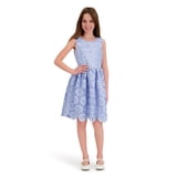Kensie Girl Sleeveless Lace Fit and Flare Dress, Sizes 4-16 - Walmart.com