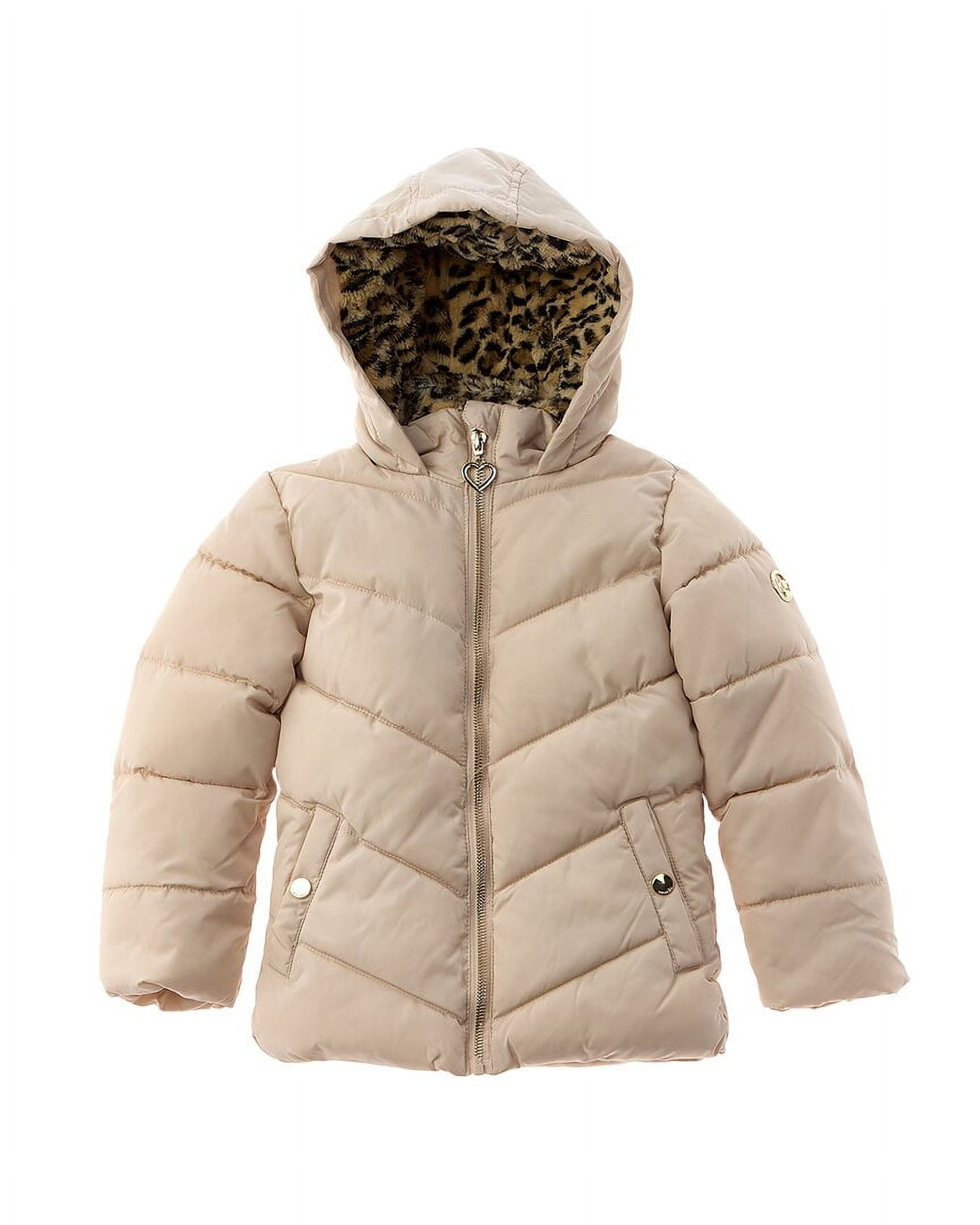 Kensie Girl girls Quilted Puffer Jacket, 4, Yellow - Walmart.com