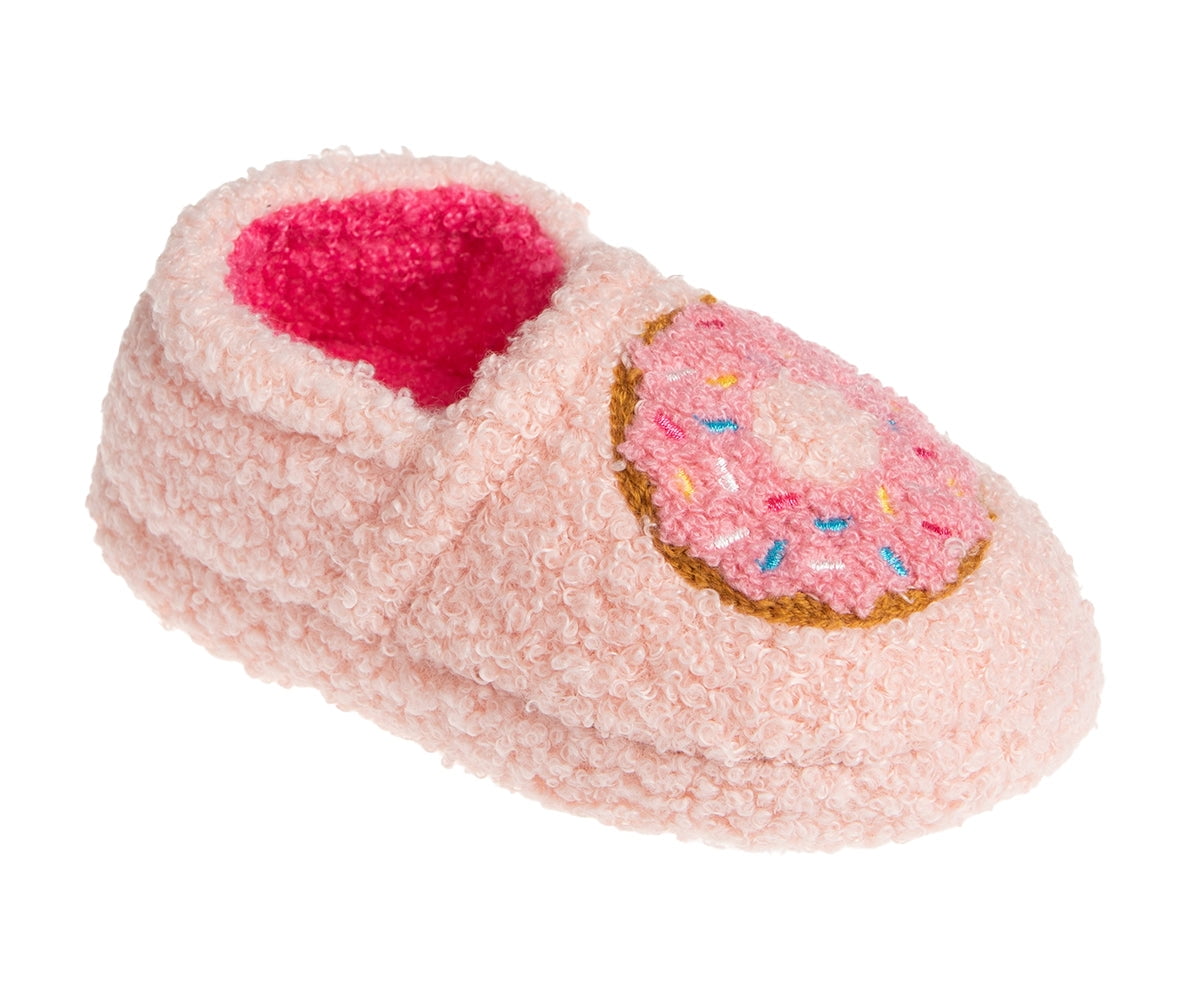 Kensie Little Girls Fuzzy Slippers, Toddler Winter House Slippers Warm ...