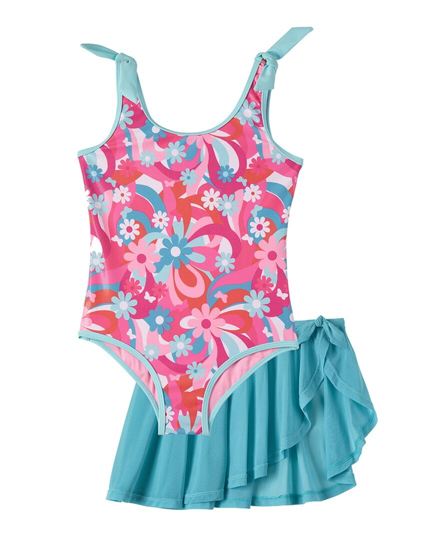 Kensie girls 2pc Swim Set, 4, Pink - Walmart.com
