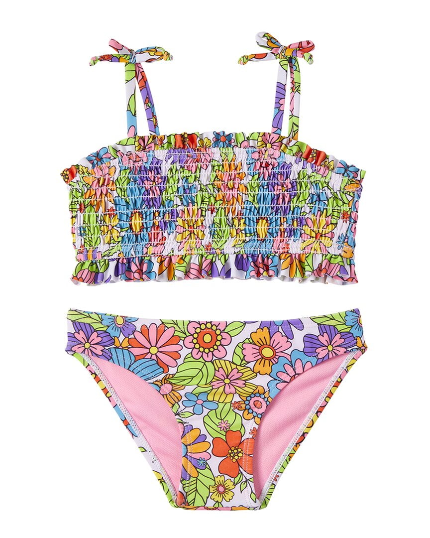 Kensie girls Floral Print Swimsuit, 2T - Walmart.com