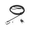 Kensington ClickSafe 2.0 Keyed Laptop Lock, 6ft Steel Cable, Silver ...