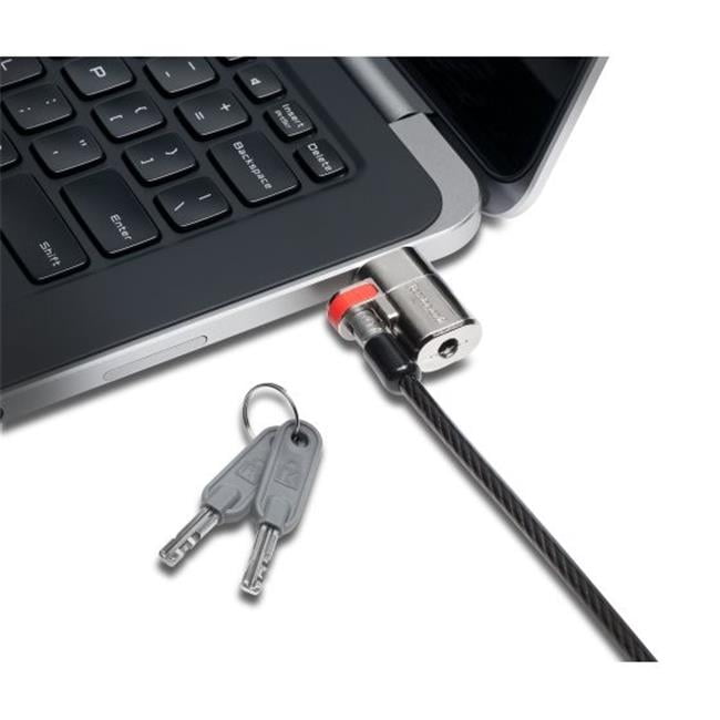 Kensington ClickSafe Keyed Laptop Lock for Wedge-Shaped Lock Slot ...