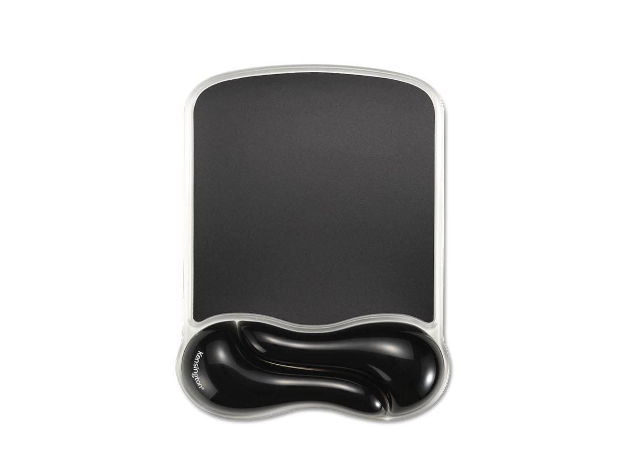 Kensington Duo Gel Wave Mouse Pad & Wrist Rest Black K62413WW - Walmart.com
