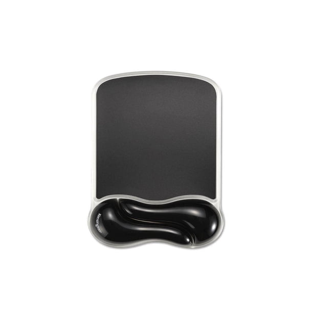 Kensington Duo Gel Wave Mouse Pad & Wrist Rest Black K62413WW - Walmart.com