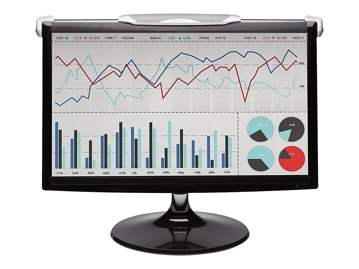Kensington FS240 Snap2 Privacy Screen for 22-Inch to 24-Inch Widescreen ...