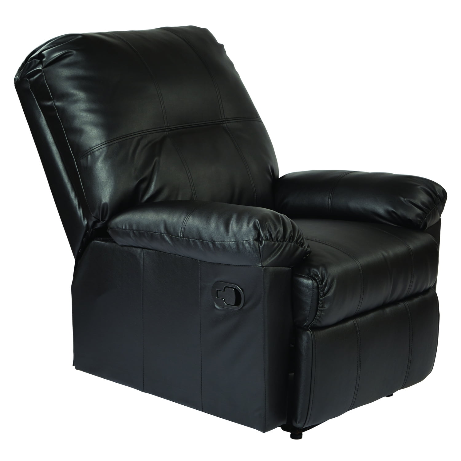 Kensington Faux Leather Recliner, Multiple Colors - Walmart.com
