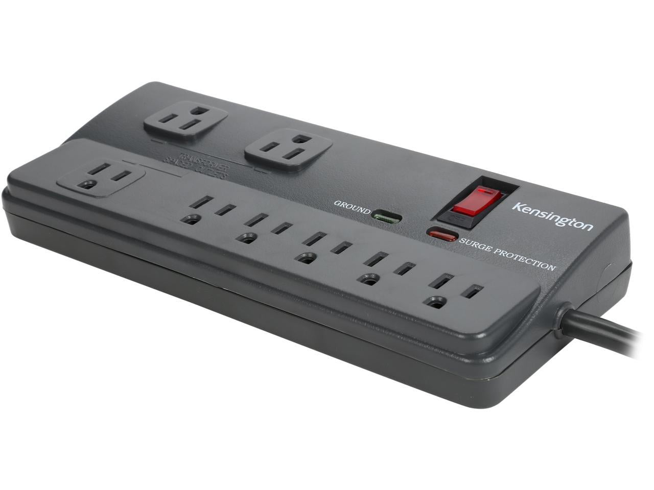 Kensington Guardian 8-Outlet Surge Protector - 8 x AC Power - 1080 J ...