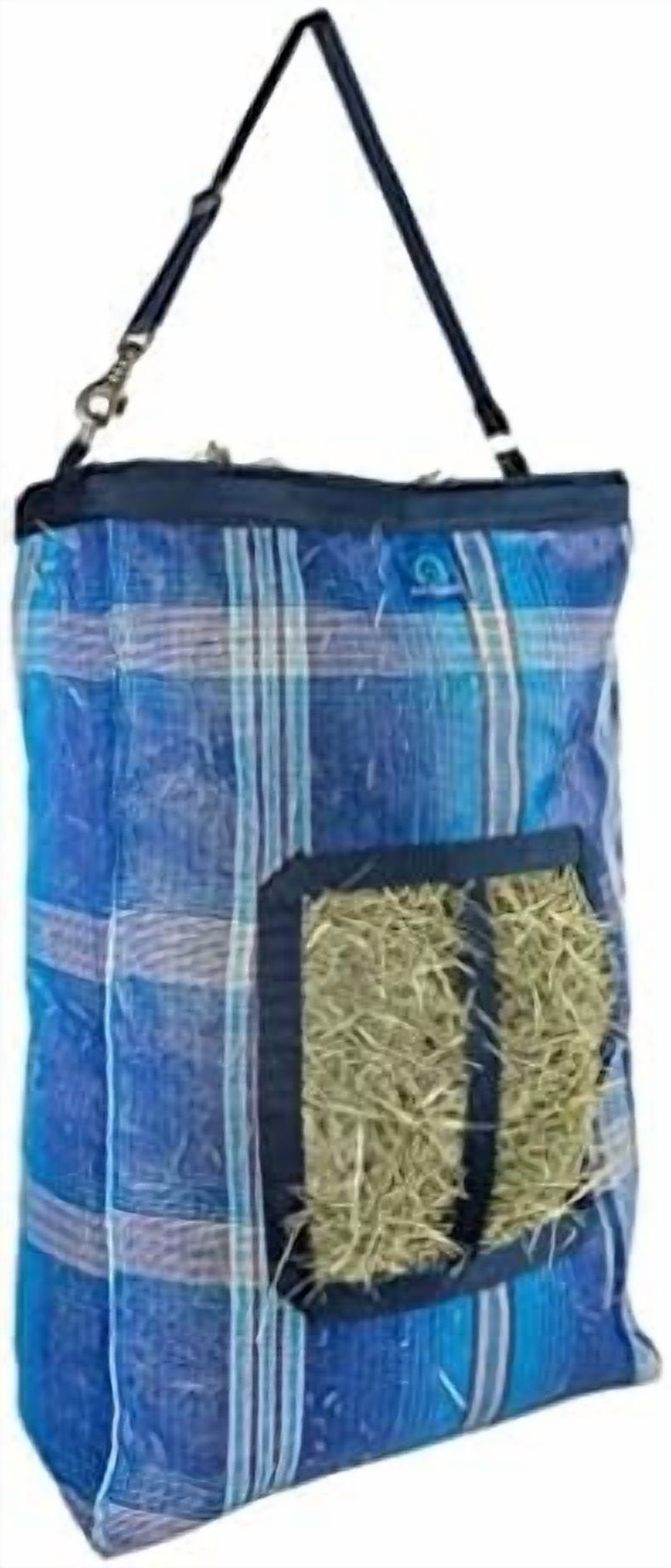 Kensington Hay Bag with Wire Rim — Sturdy Plastic Band Makes Loading ...