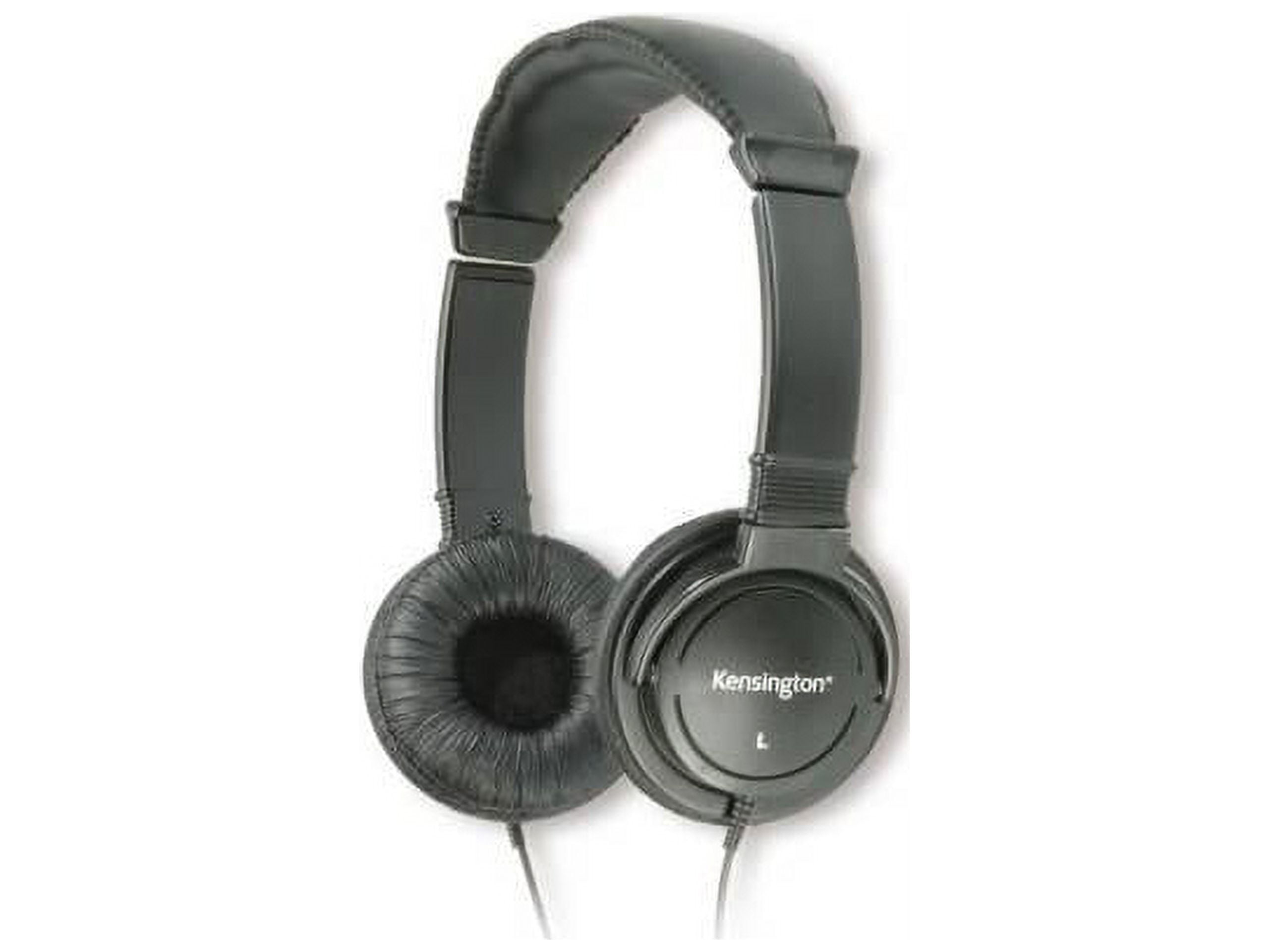 Kensington K33137 Hi-Fi Headphones with Plush Sealed Earpads - Black ...