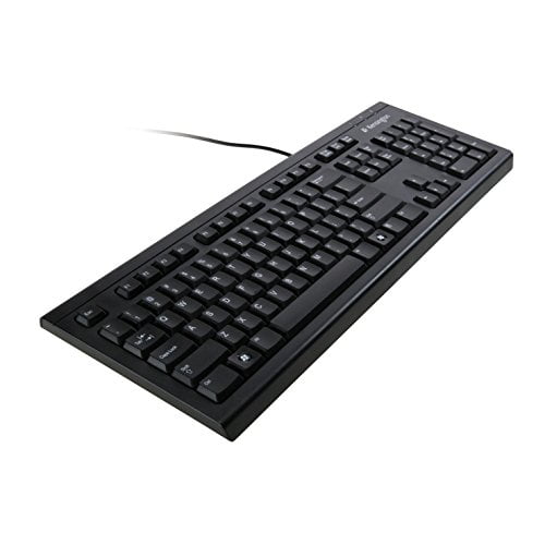 Kensington K64370A Wired Keyboard for Life, Standard, USB Connected ...