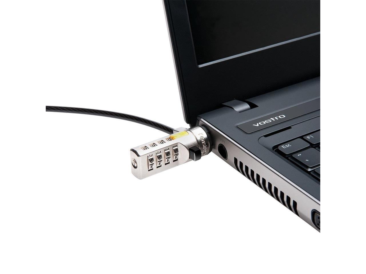 Kensington, KMW67819, Serialized Laptop Lock with Preset Code, 1, Black ...