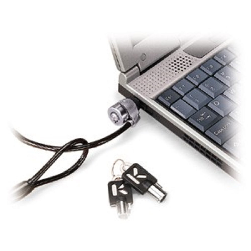 Kensington Master Lock Cable Black Universal Notebook Security Laptop ...